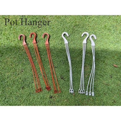 Hanger Plastic Flower Pot Octo Gafri Tali gantung Pasu Garden Home Deco ...