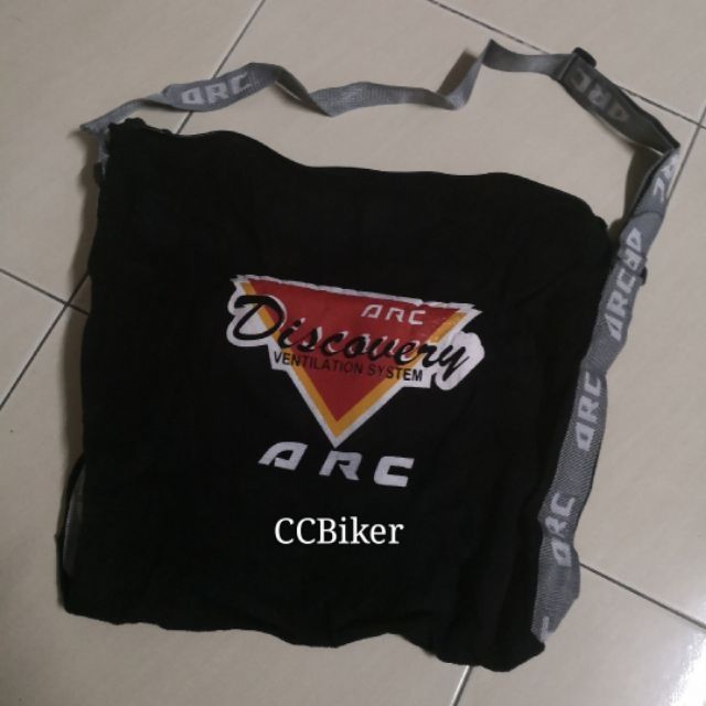 ARC Discovery helmet side bag beg | Shopee Malaysia
