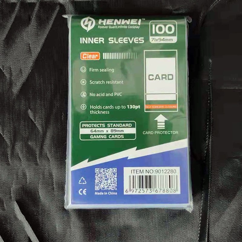 Inner Card Sleeves 100pcs kpop photocard protector inner sleeves Game ...