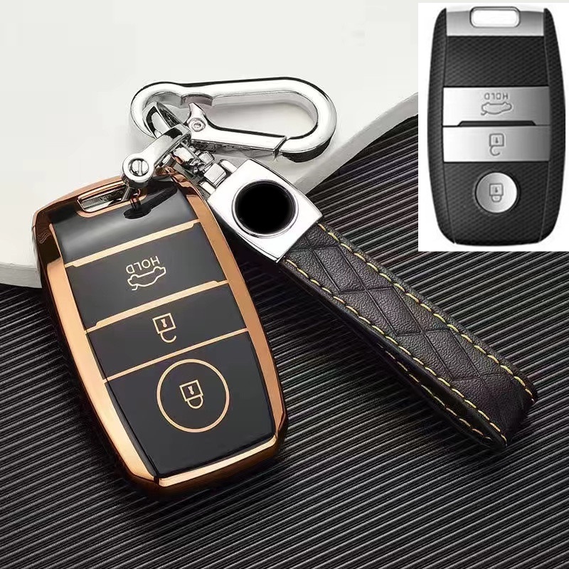 TUP Car Key Cover Case For Hyundai IX35 Sonata 8 For Kia Forte Rio 3 K2 ...