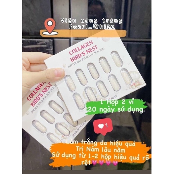 [Standard Product] BIRD'S NEST COLLAGEN PILLS FOR SKIN WHITENING ...