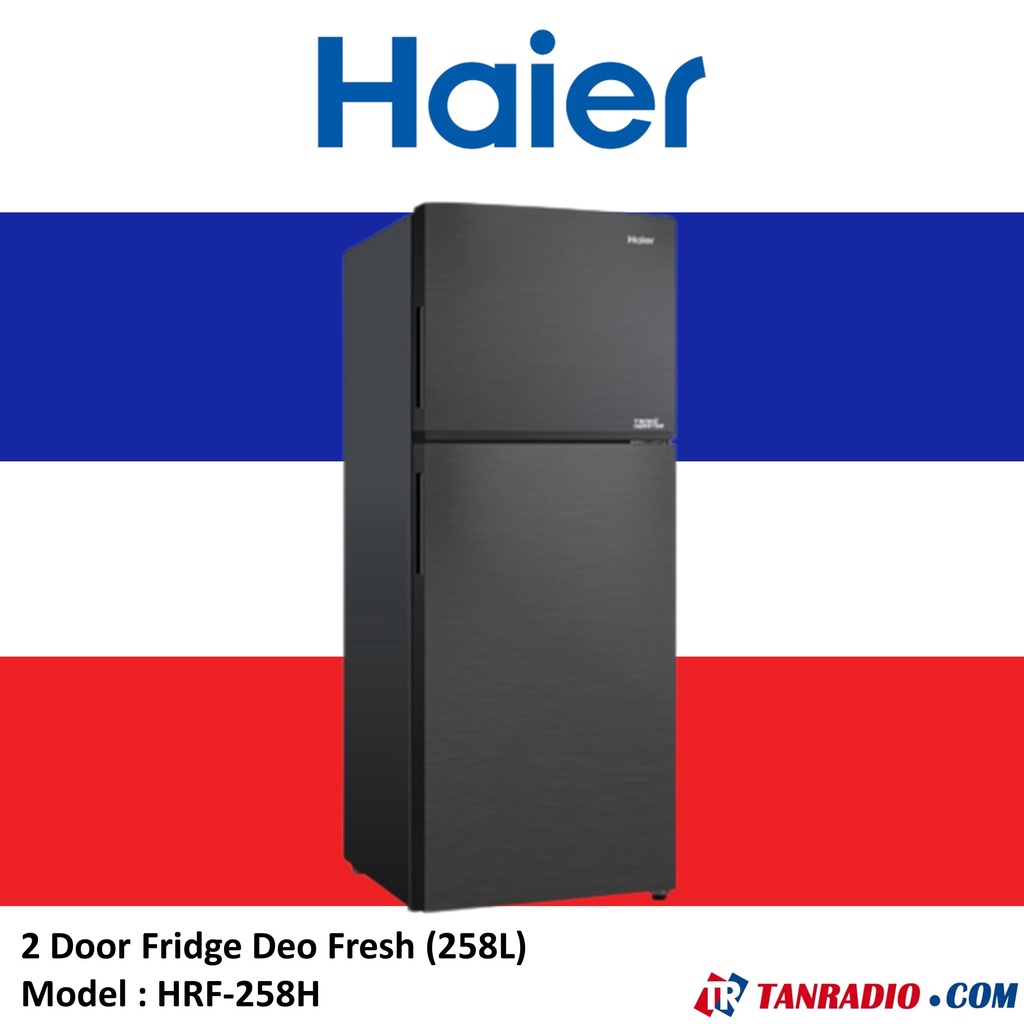 Haier 2 Door Fridge Twin Inverter (258L) HRF-IV258H | Shopee Malaysia