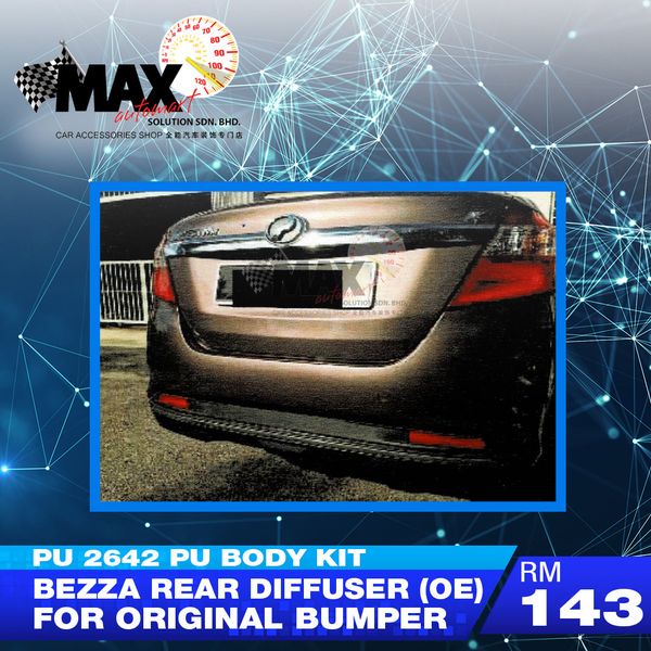 PROTON BEZZA OE GU REAR DIFFUSER | Shopee Malaysia