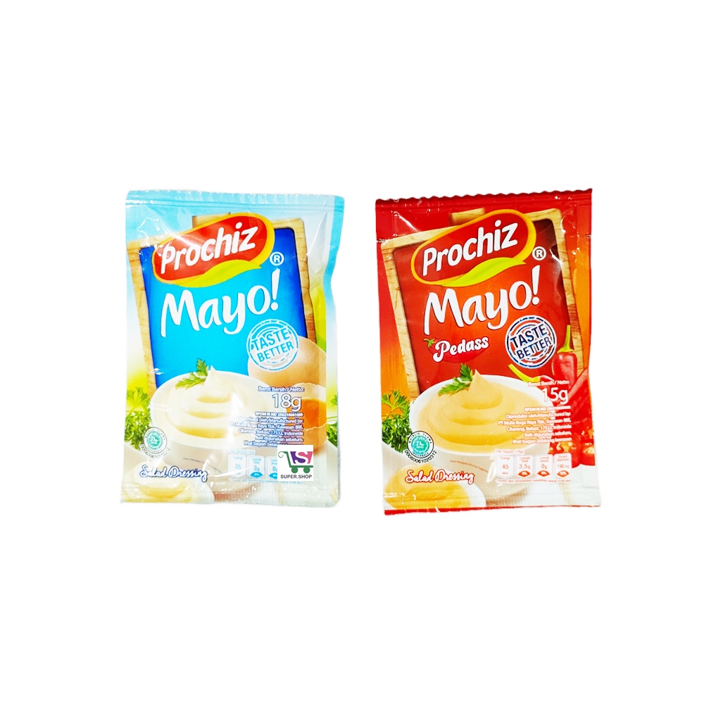 Prochiz Mayo Mayonnaise Original / Spicy Sachet 15 Grams | Shopee Malaysia