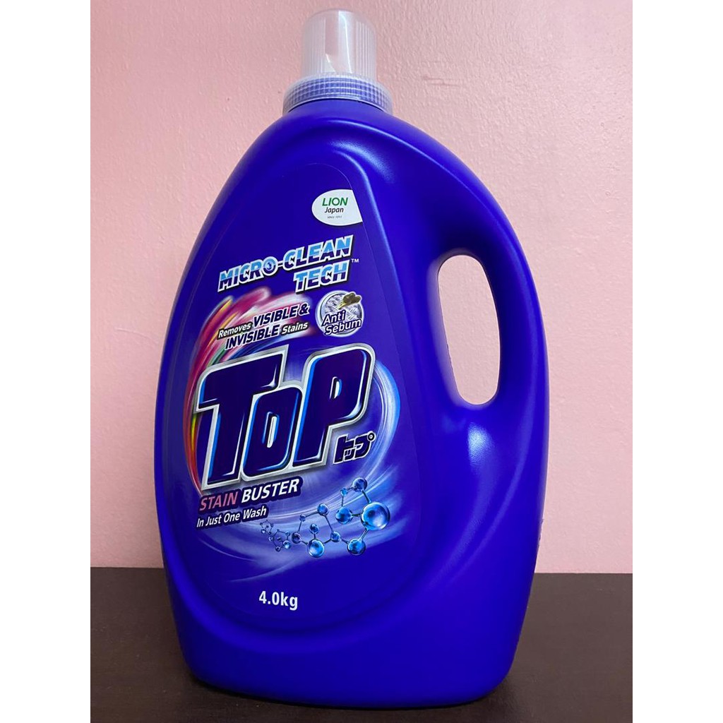 Top Liquid Laundry Detergent (3.6KG) | Shopee Malaysia