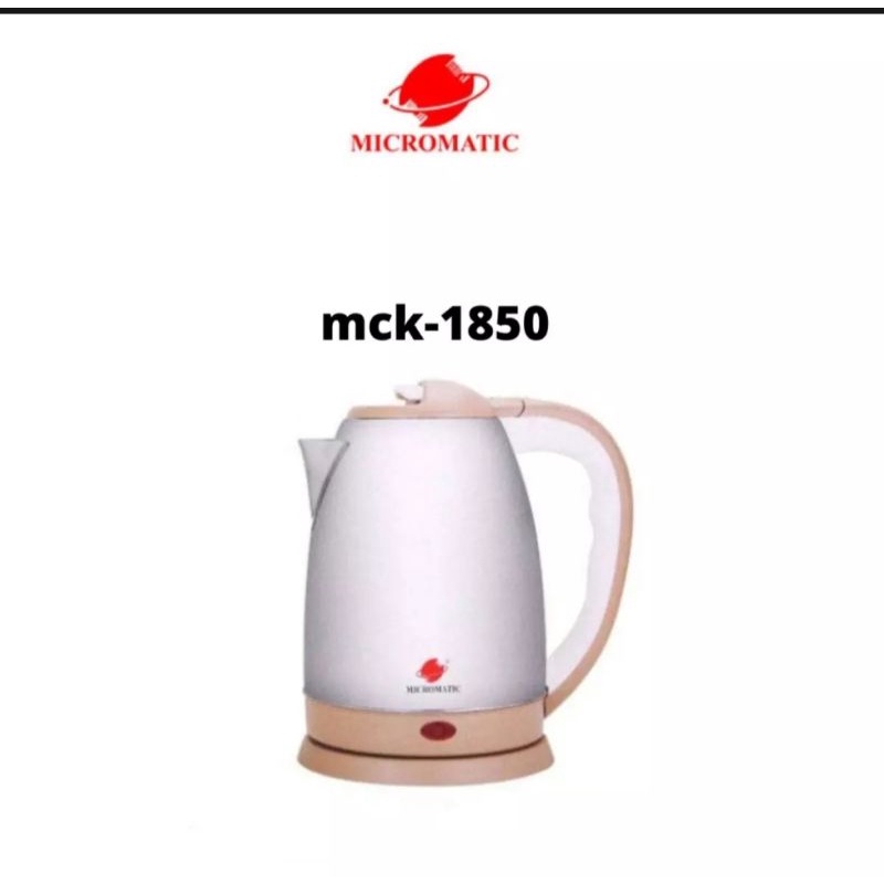 MICROMATIC ELECTRIC KETTLE 2.0L MCK-1850 | Shopee Malaysia