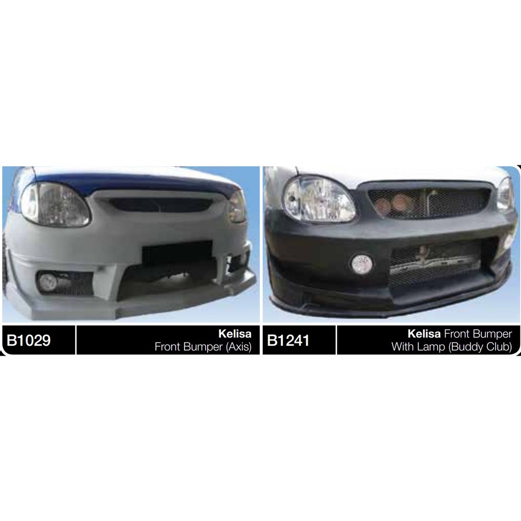 Perodua kelisa Front rear bumper bodykit body kit | Shopee Malaysia