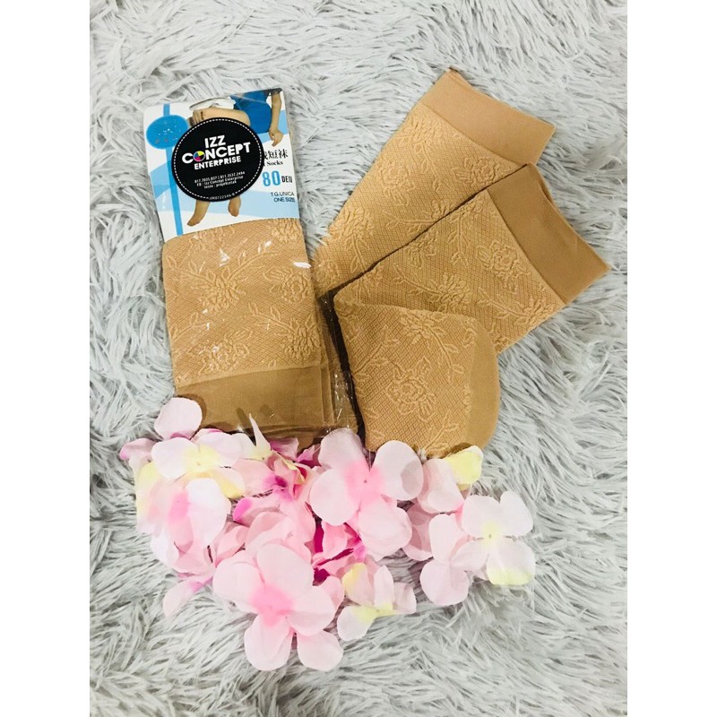 STOKIN WANITA PLAIN TEBAL PANJANG 20cm | Shopee Malaysia
