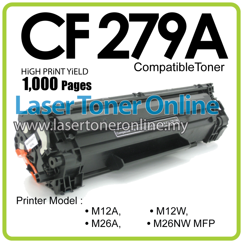 79A Compatible to H* CF279A 79A CF 279A Laserjet pro MFP M12a M12w M26a ...