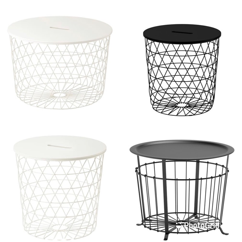 Ikea Gualov Kvistbro Storage Coffee Table, Home Organiser, Meja Kopi ...