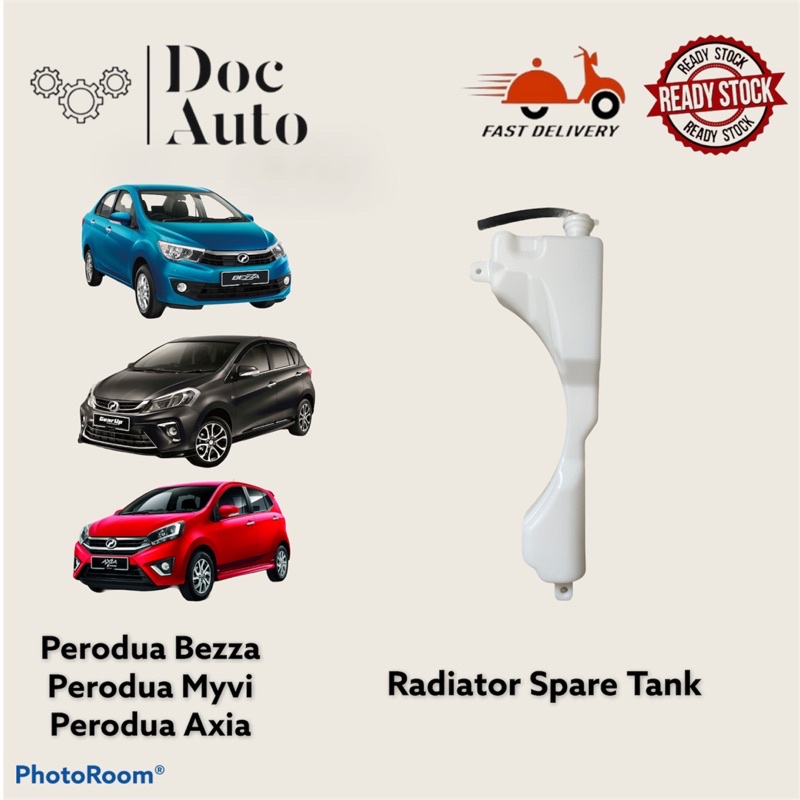 RADIATOR SPARE TANK FOR PERODUA BEZZA, PERODUA AXIA, PERODUA MYVI ...