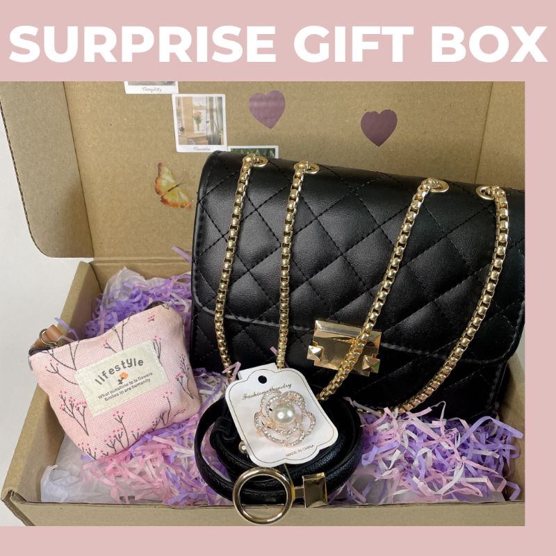 Surprise Gift Box/Birthday Gift Box /Handbag/Hadiah Hari Jadi | Shopee ...