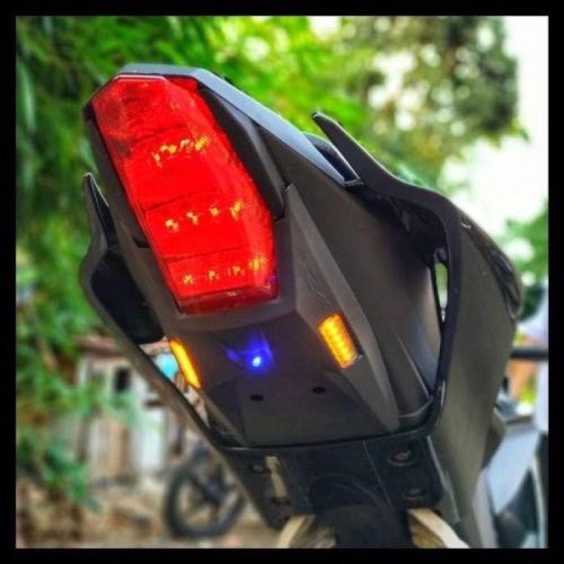 YAMAHA R25 V1 V2 R15 V3 FENDERLESS UNDERTAIL WITH RAPIDO PLATE HORDER ...