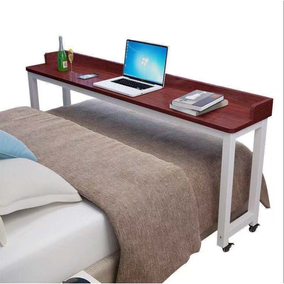 Home bed desk movable queen-size cross bed table lazy bedside table ...