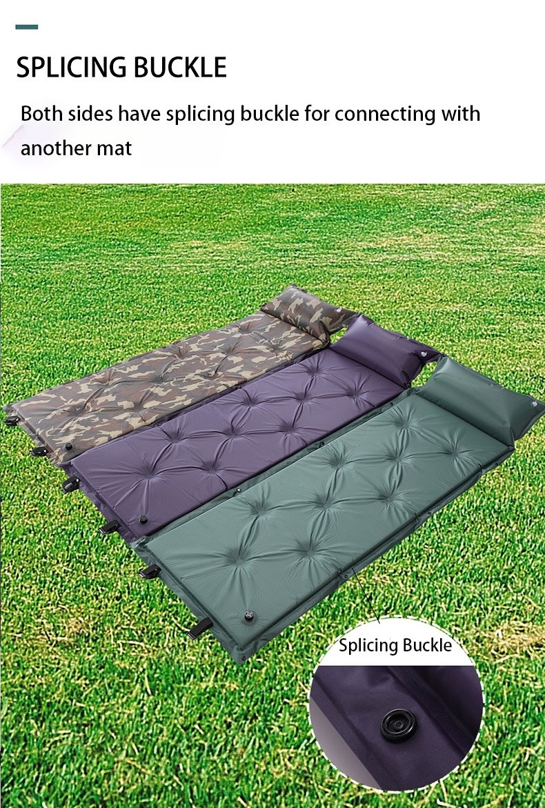 AXN Self Inflate Camp Mattress Weatherproof Heatproof Outdoor Bed with ...