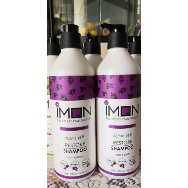 Imon Restore Shampoo 1L/300ml Original Ready Stock | Shopee Malaysia