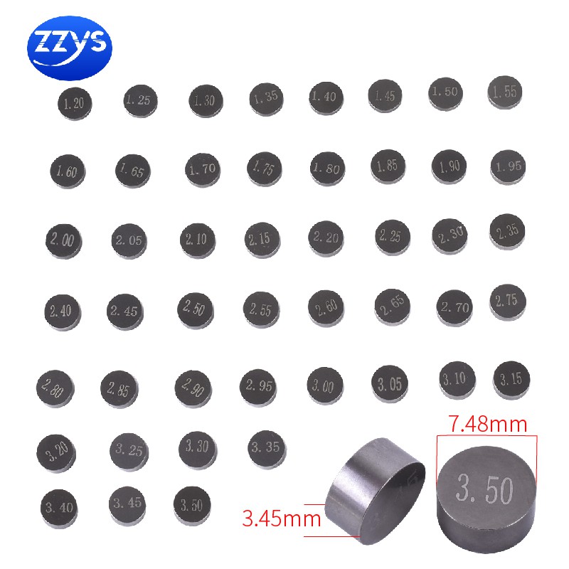 5pcs 7.48mm Valve Shim Thicknes from 1.2mm to 3.5mm For Raider 150 ...