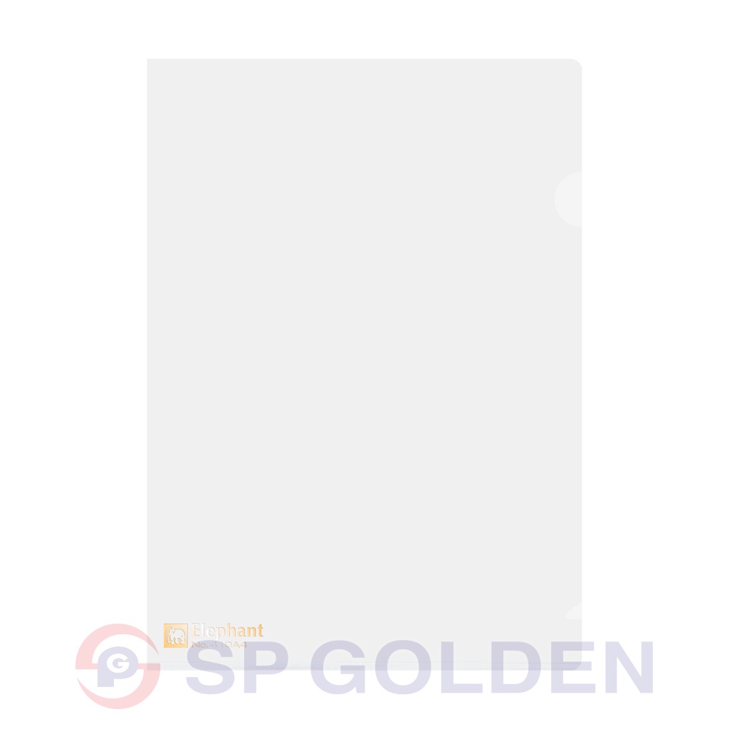 Elephant 410A4 L Shape Folder Semi Transparent Document Holder A4 PP ...