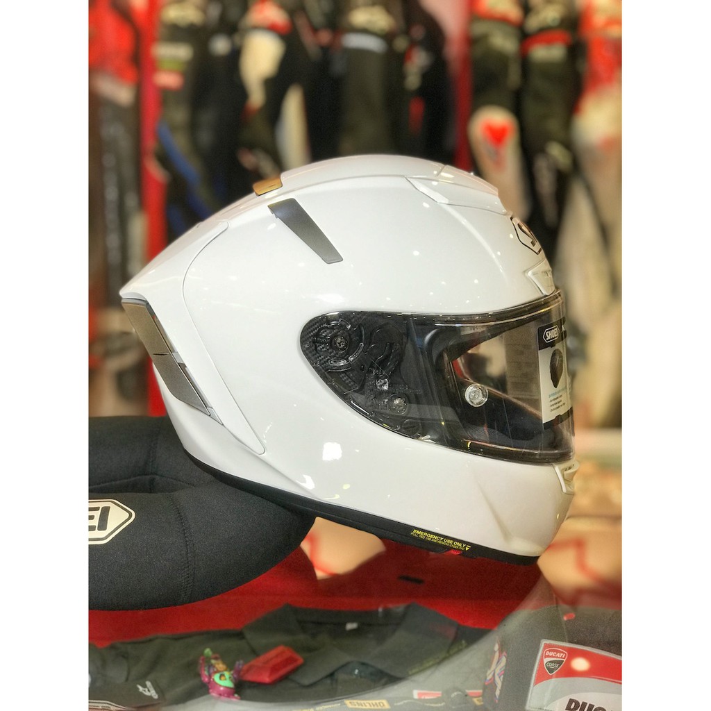 SHOEI HELMET X-SPIRIT 3 WHITE (SHOEI OFFICIAL DEALER) | Shopee Malaysia