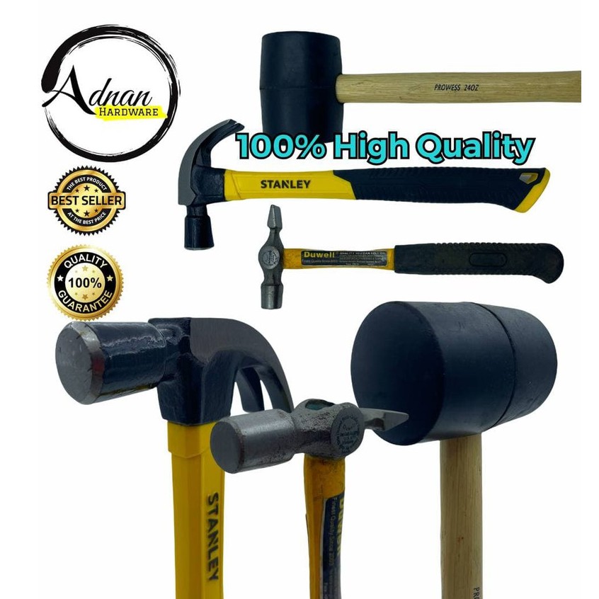 [READY STOCK] Nak Hammer atau Tukul Yang Tahan? / Hammer Stanley/ Mini ...