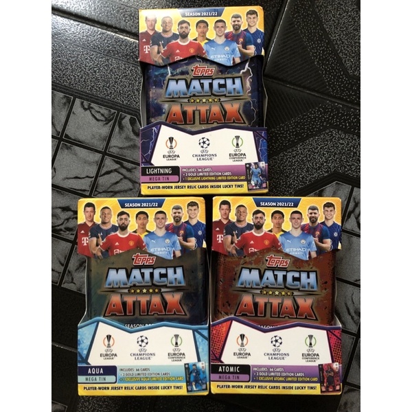 Match ATTAX MEGA TIN 21/22 PLAYER CARD BOX | Shopee Malaysia