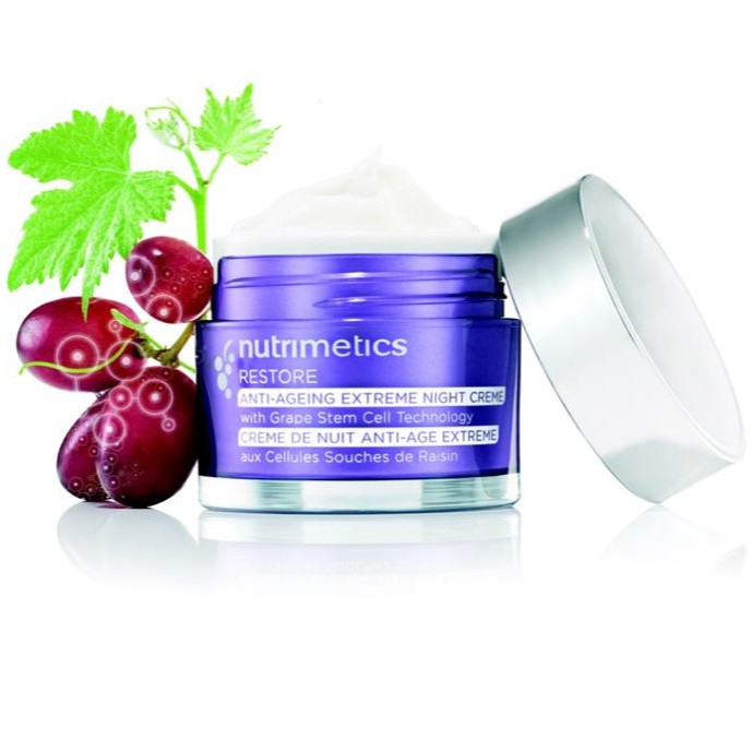 Tupperware Nutrimetics Restore Anti-Ageing Night Creme (60ml) | Shopee ...