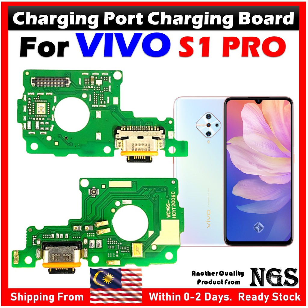 ORl NGS Brand Charging Port Charging Board Compatible For VIVO S1 Pro VIVO 1920 with Opening ...