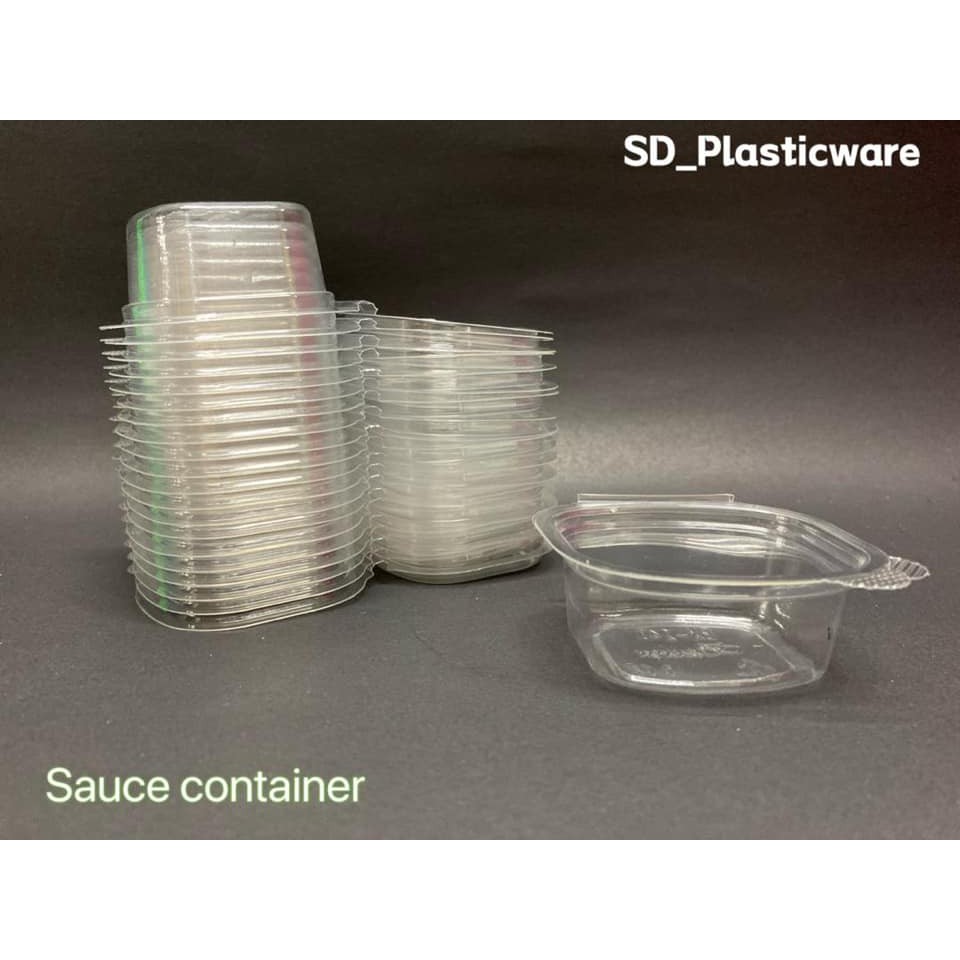BX 245 disposable sauce box (Square)-100 pcs | Shopee Malaysia