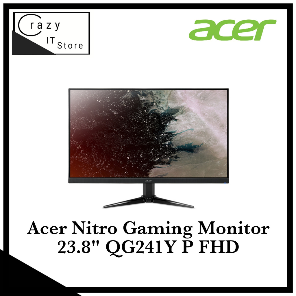 Acer Nitro QG241Y P 23.8'' FHD (1920 x 1080) Gaming Monitor | Shopee ...