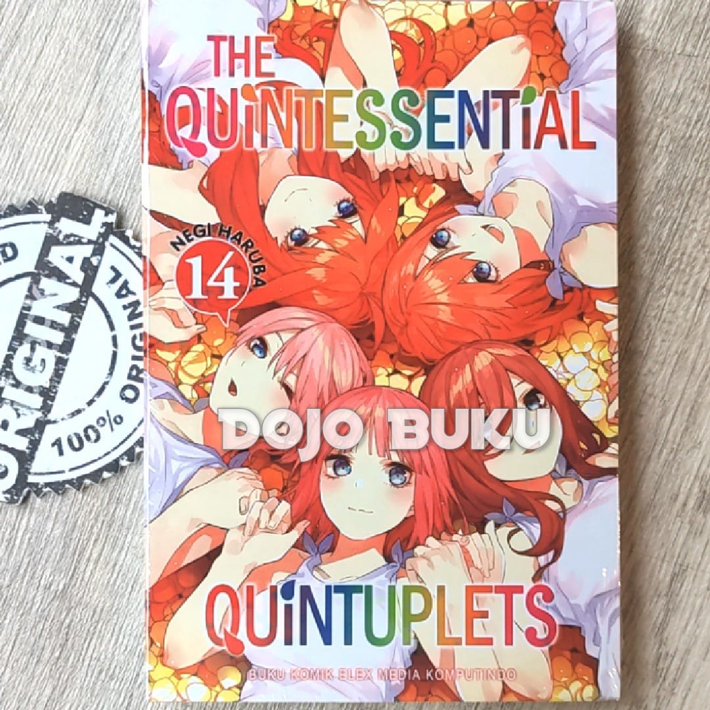 Comic Series: The Quintessential Quintuplets By Negi Haruba Manga Comic ...