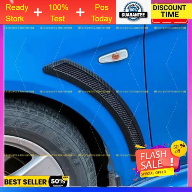 Proton inspira Fender Airflow Airvent Side fender cover Lip Mitsubishi ...