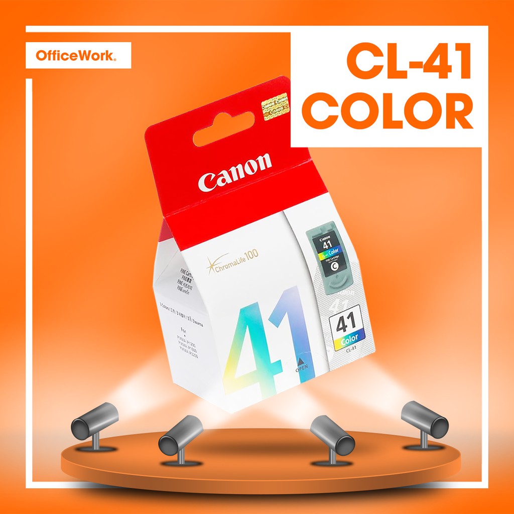 Canon CL-41 Color Ink Cartridge For Model iP1200 1300 1600 1700 1880 ...
