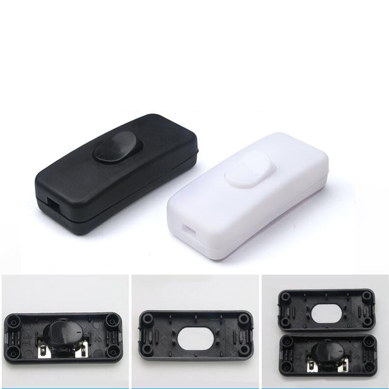 5pcs Table Lamp 110 250V Desk Bulb Light Power Cord Switch On/Off Push ...