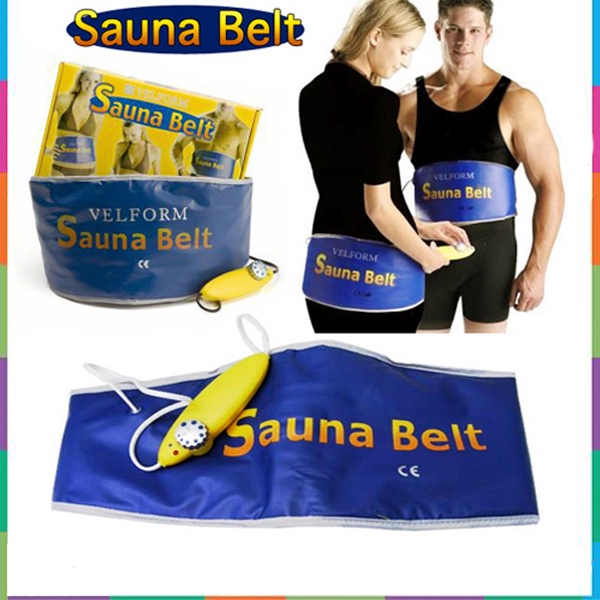 VELFORM Sauna Slimming Tummy Belt Lose Weight Fitness(READY STOCK ...