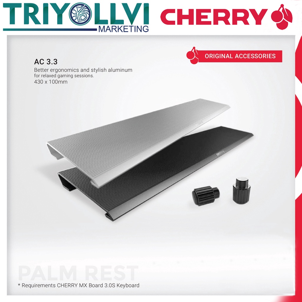 Cherry AC 3.3 MX Board 3.0S Keyboard Aluminum Arm Rest | Shopee Malaysia