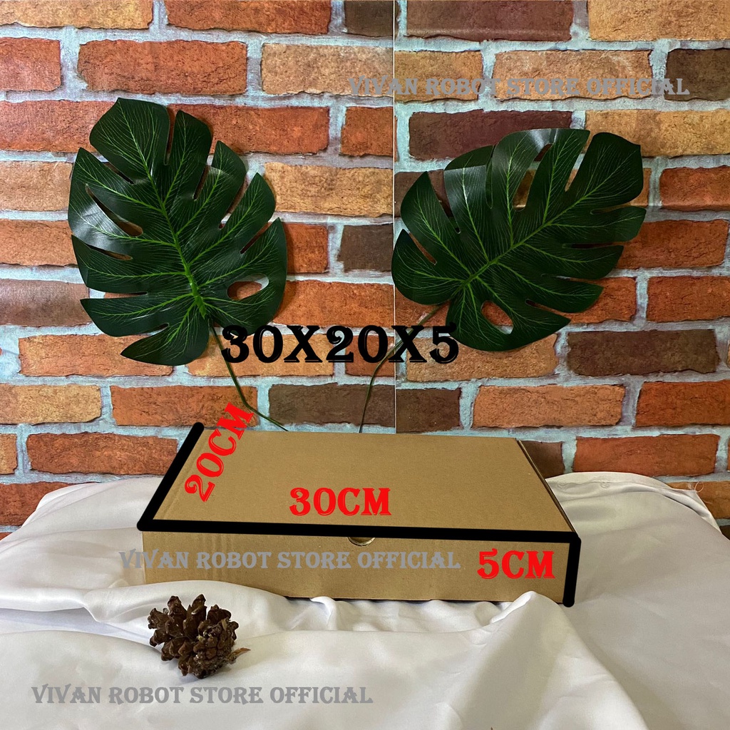 Cardboard box Size 30x20x5 cm New packing Cardboard box Outside In ...