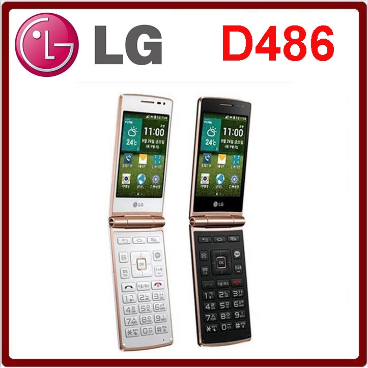 LG Wine Smart D486 4G LTE Wifi Android Touch Screen Big Keyboard Flip ...