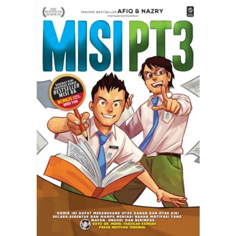 (FULL COLOUR) Komik Misi PT3 : Edisi Kemas Kini Komik Misi 8A - Afiq ...