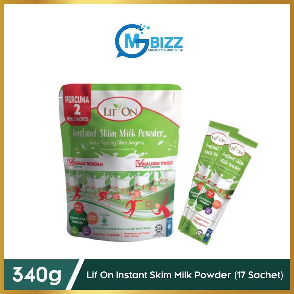 Lif On Instant Skim Milk Powder (Sachet) | Shopee Malaysia