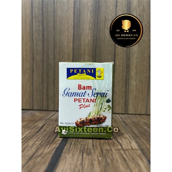 (100% ORIGINAL ) Bam Gamat Serai Petani PLUS_ | Shopee Malaysia