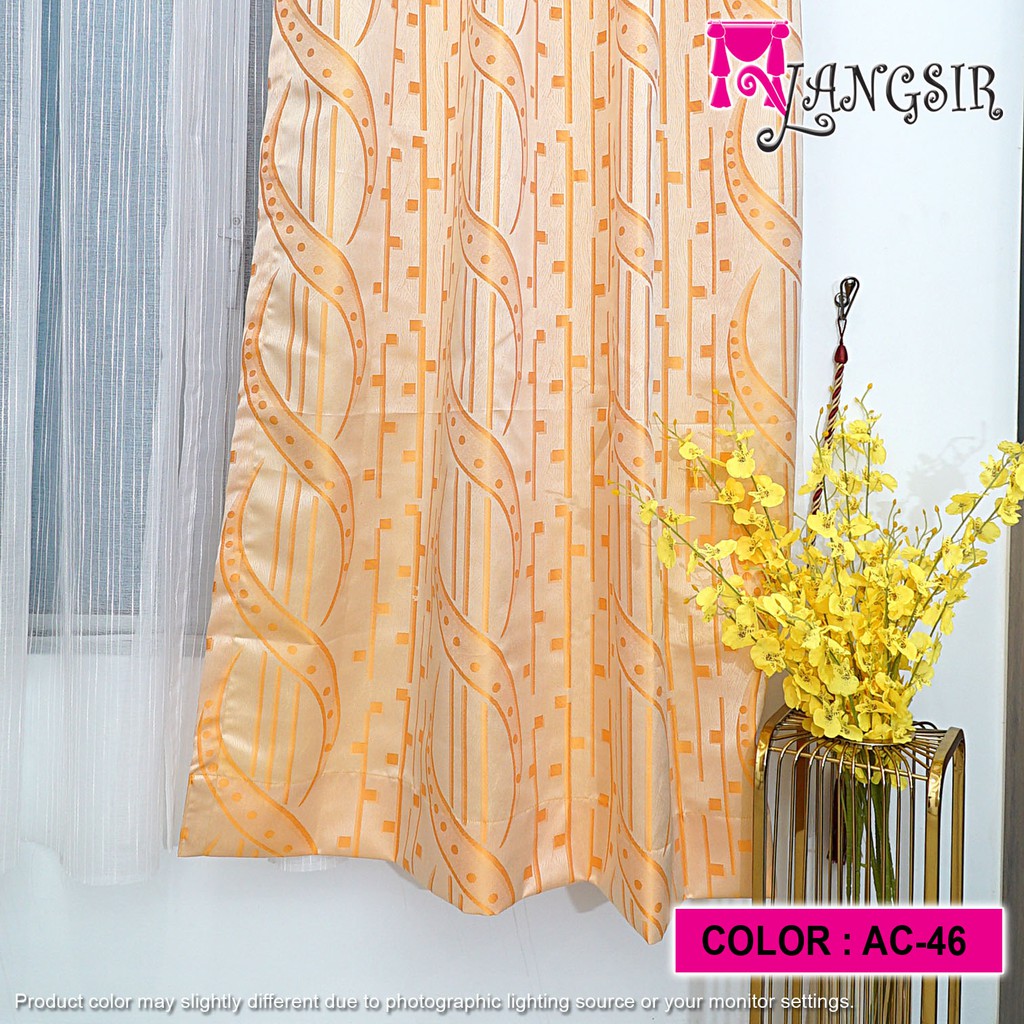 MYLANGSIR Langsir Terbaru 2022 / 11 warna / Lebar 140 cm x Tinggi 230 ...