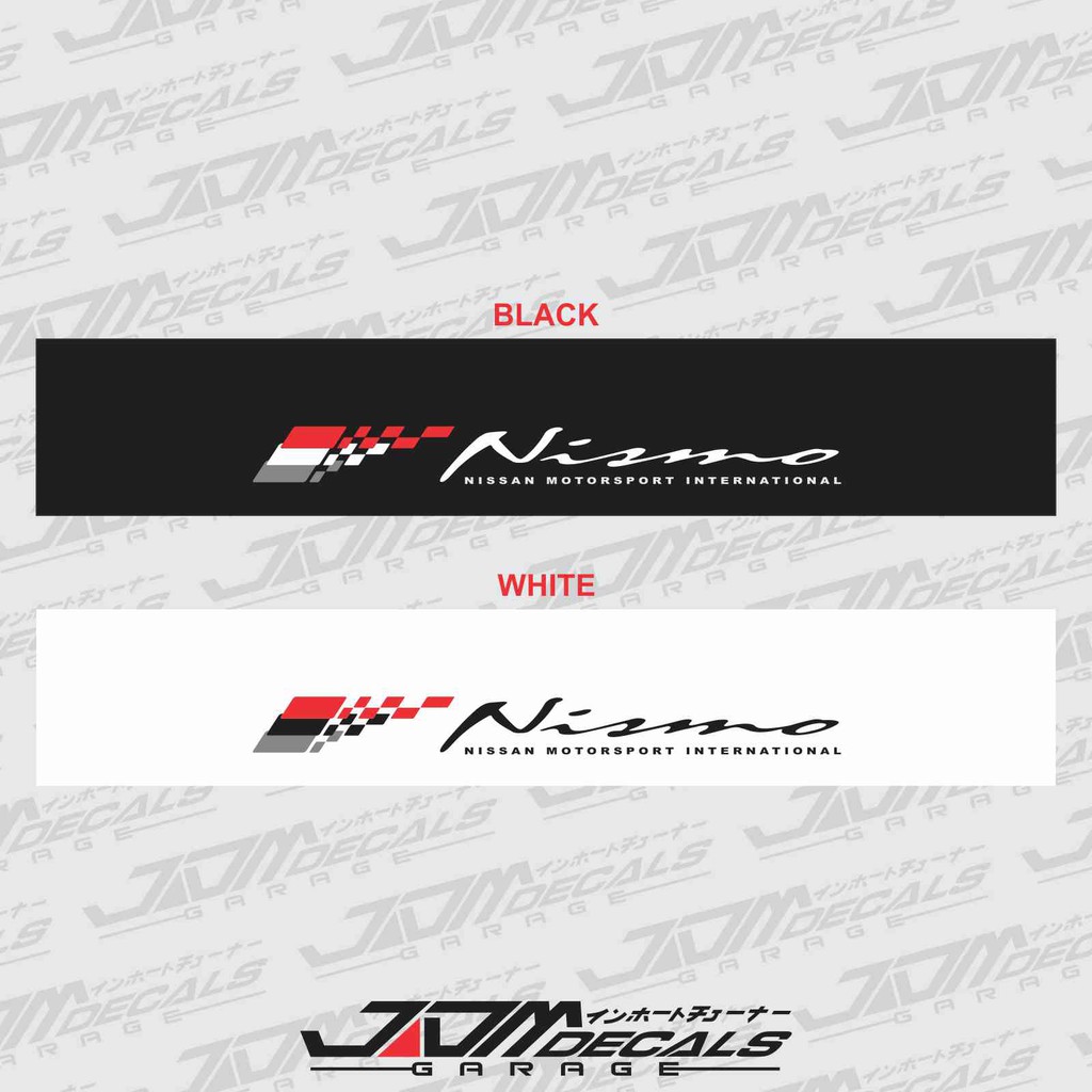 Nissan Nismo Windshield Sticker | Shopee Malaysia