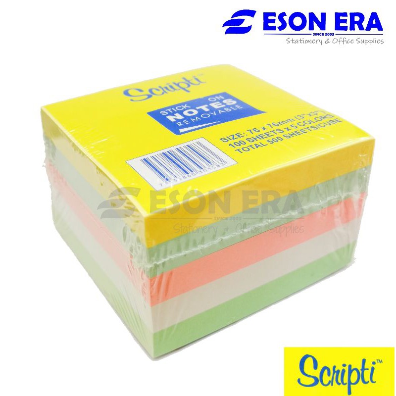 Scripti Stick-on Notes 30358 Stiker Tanda | Shopee Malaysia