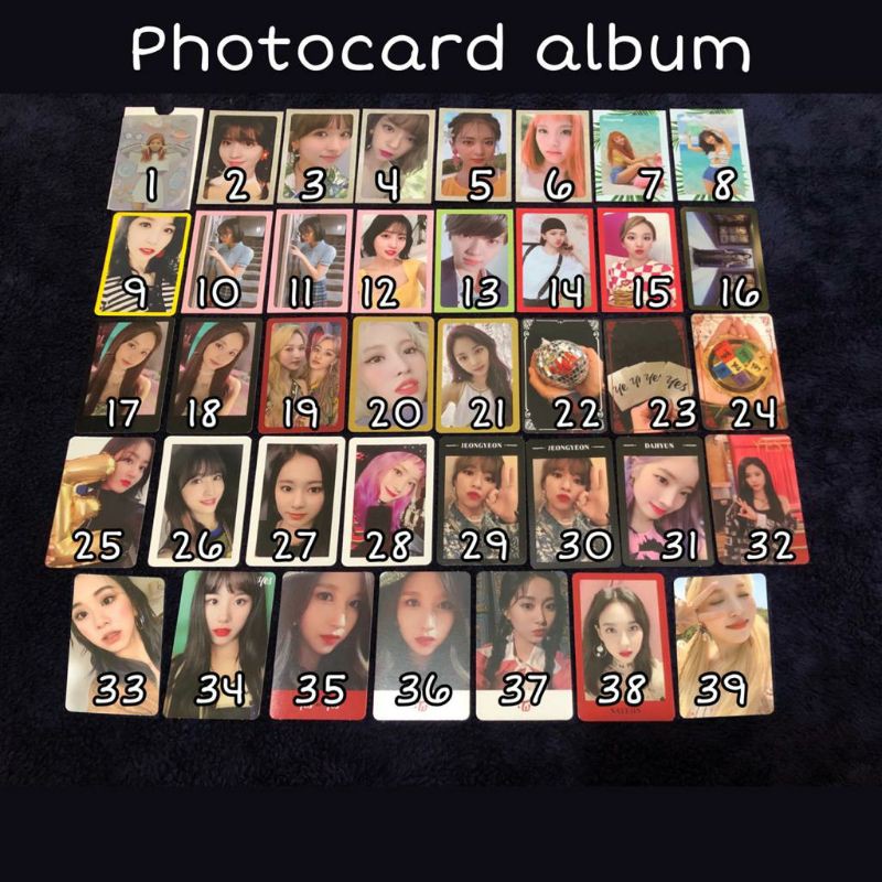 (B1G1) Twice album photocard [Read Description] 1/2 | Shopee Malaysia
