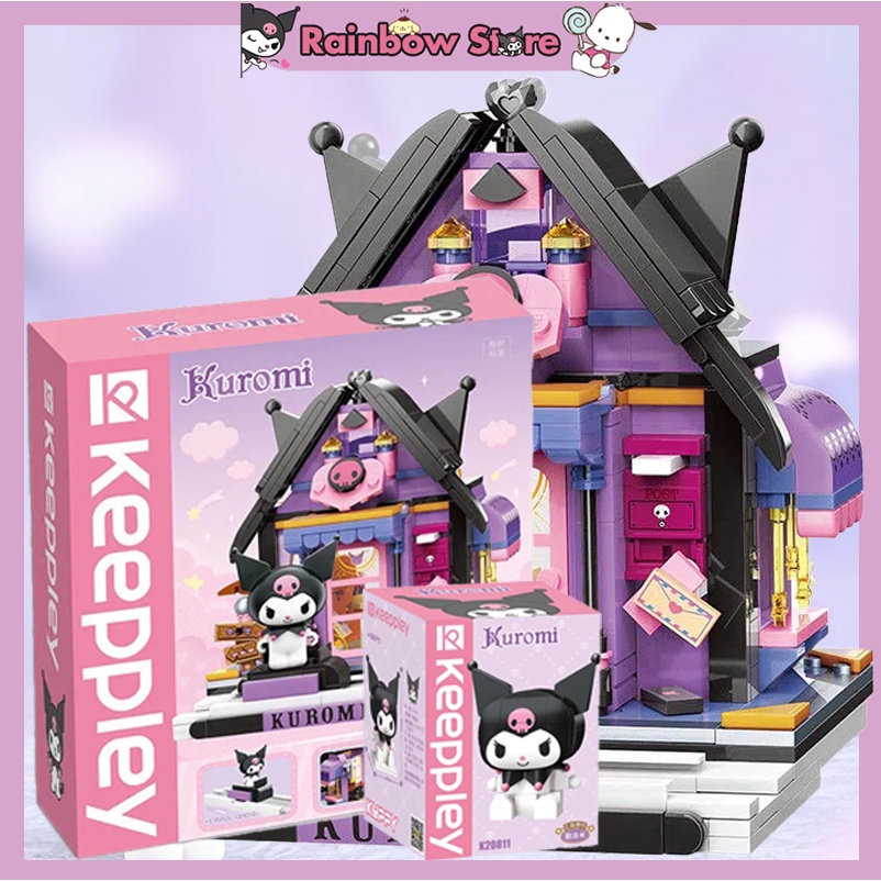Keeppley Sanrio Street View Cool Lomi Assembled Building Blocks ...