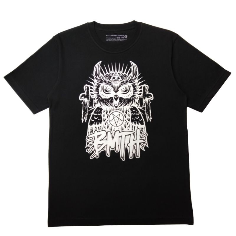 Bring Me The Horizon Owl Band T-Shirt | Shopee Malaysia
