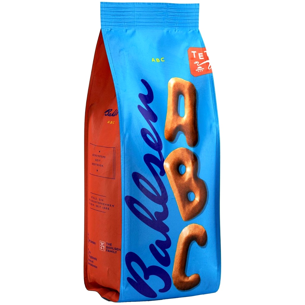 Germany Bahlsen ABC Alphabet Chocolate Biscuits Cocoa (100g) HALAL ...