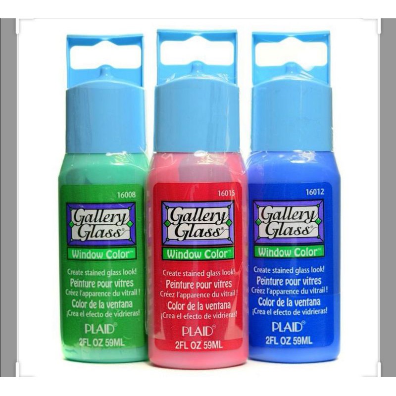 🇺🇸 Gallery Glass Window Color 2fl oz 59ML 玻璃彩料 | Shopee Malaysia