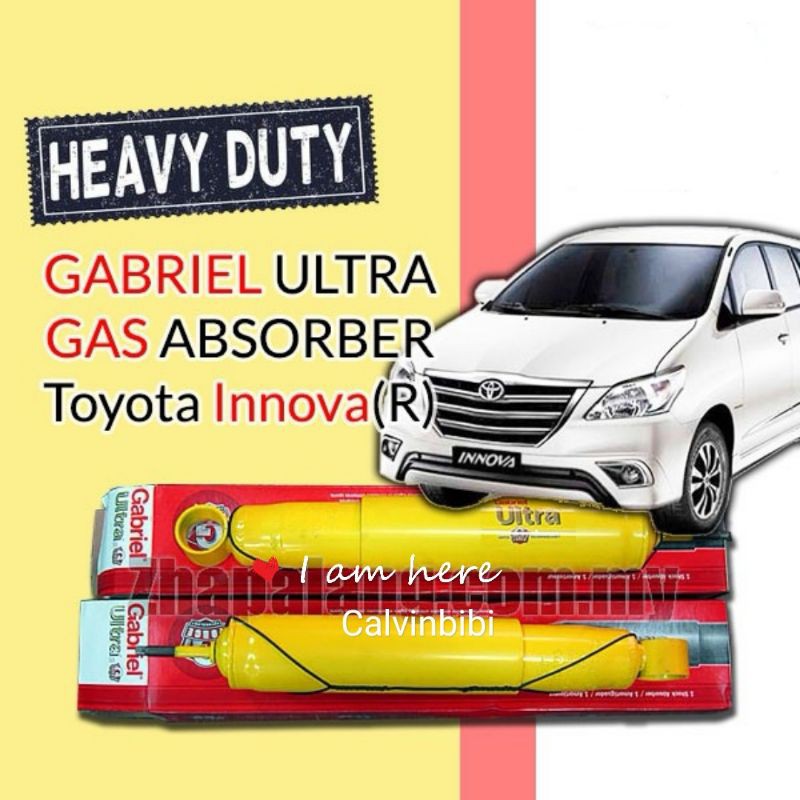 Gabriel Ultra Gas Shock Absorber Toyota Innova (1SET =2PCS)(S93107 ...