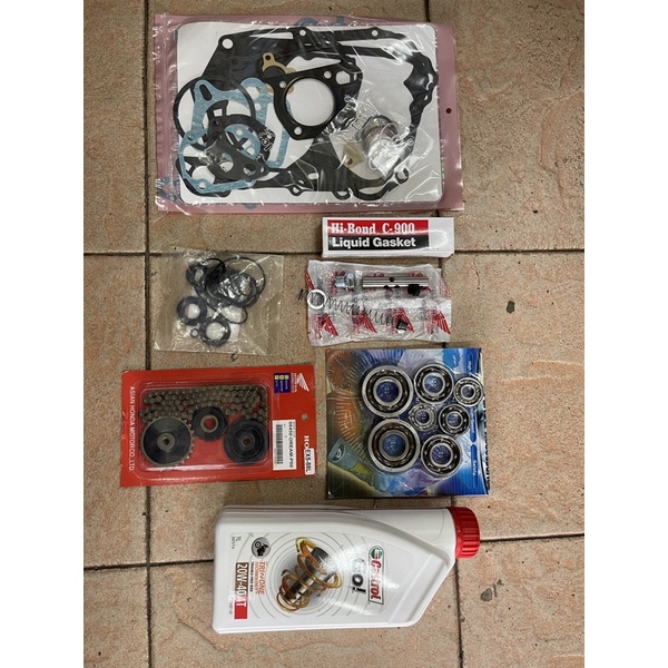 honda ex5 dream ex5dream overhaul engine parts full set (gasket oil ...